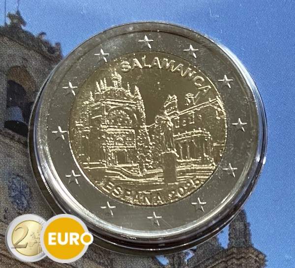 Série euro BU FDC Espagne 2025 + 2 euros Salamanque WMF | LaMonnaieDeLaPiece.com