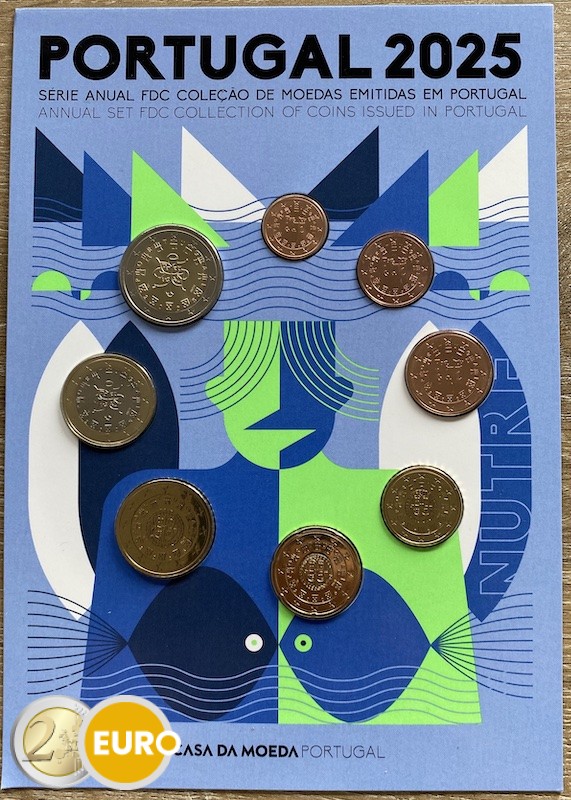 Série euro BU FDC Portugal 2025 | LaMonnaieDeLaPiece.com